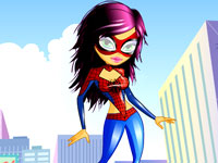 Spider Girl - Cartoon