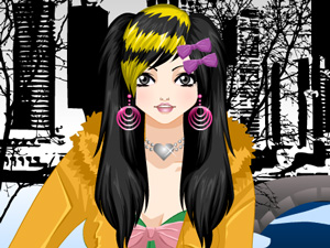 Emo Winter Fashion - Dress Up