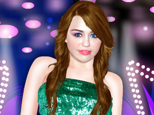 Miley Cyrus Changing Room - Celebrity