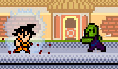 Dragon Ball Z Retro Fighter - Fighting