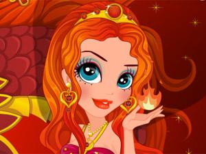 Elements Makeover Fire Princess - Makeover