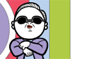 Animated Coloring Oppa Gangnam Style - Coloring Pages