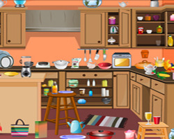 Kitchen Messy Checks - Free Online Games
