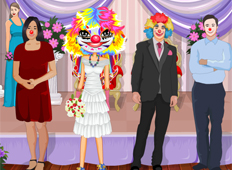 Clown Wedding - Dress Up