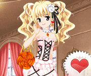 Anime Flower Princess - Dress Up