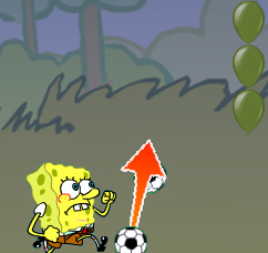 Spongebob Play Football - Spongebob
