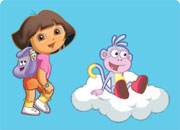 Dora The Explorer Jumping - Free Dora