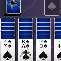 Spider Solitaire 1 Suit - Card & Casino
