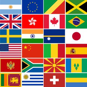 Fillflags: Fill Country Flags - Educational