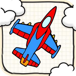 Doodle Plane War-The Best Cartoon Airplane Dogfight Shooting Fun For ...