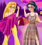 Disney Princesses Hippie Fashion - Dress Up