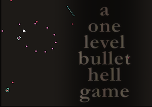 A One Level Bullet Hell Game - Html5